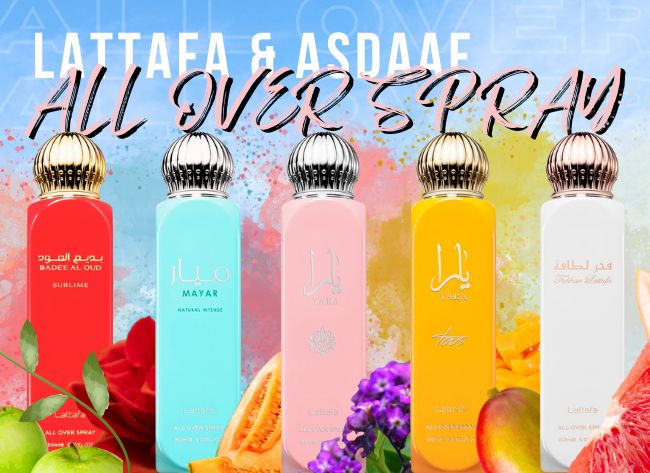 Lattafa All Over Body Sprays